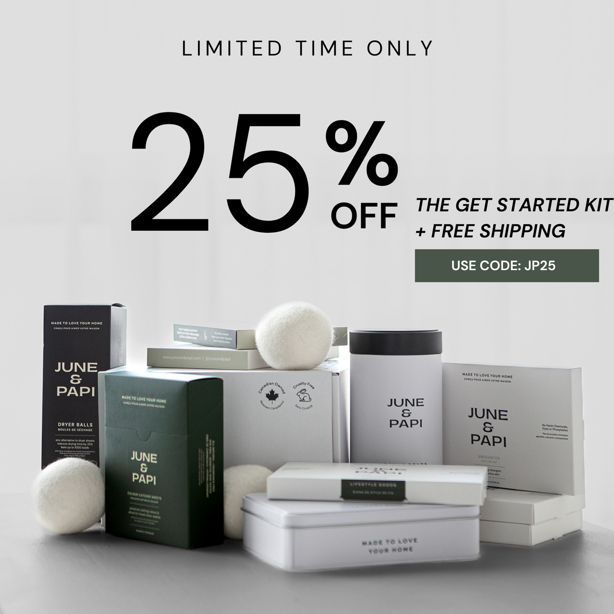 Get Started Kit – JuneandPapi